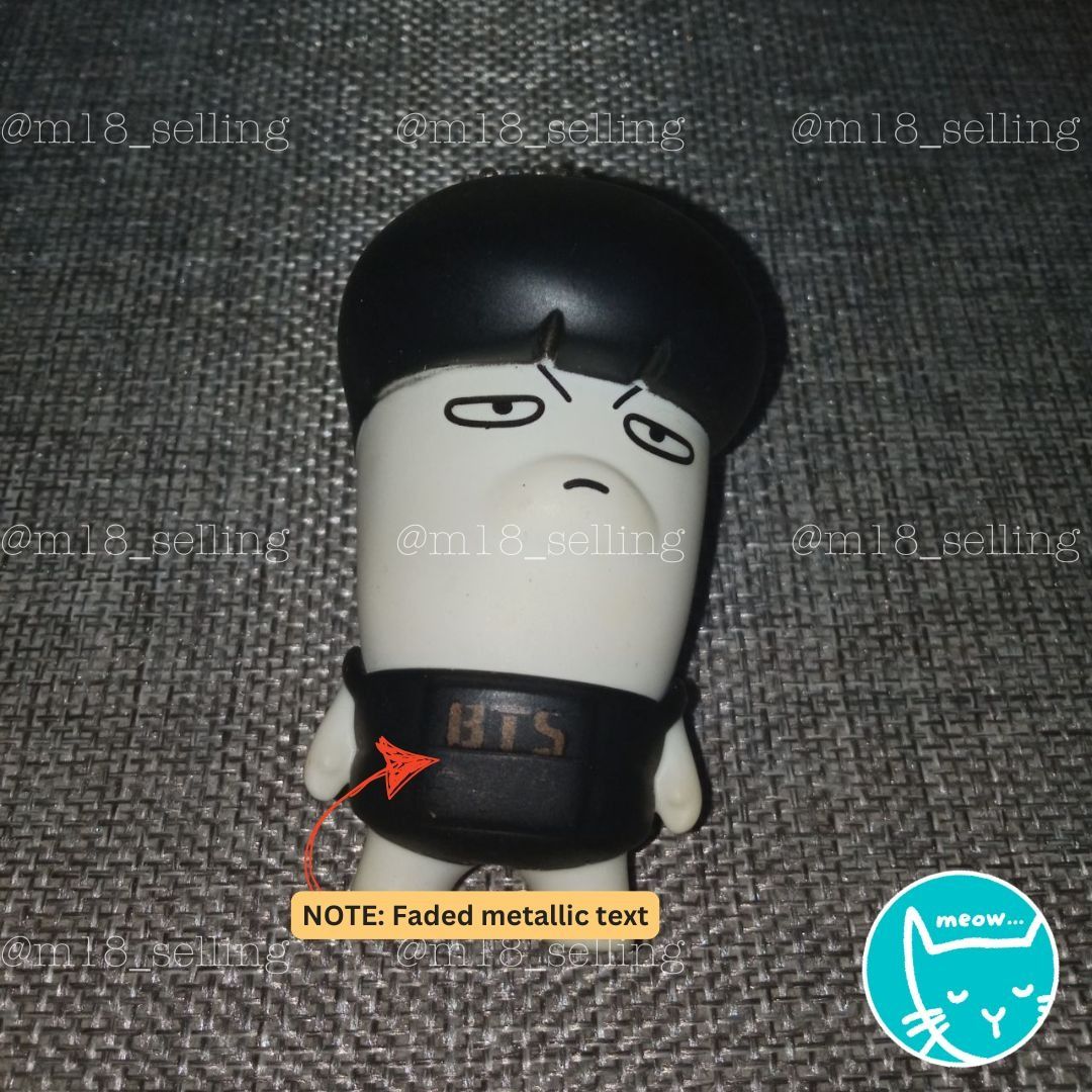 NOV SALE Php100 OFF! [m18 BTS MERCH] Hip Hop Monster Ugly Doll Keychain - Suga / Yoongi, Hobbies ...