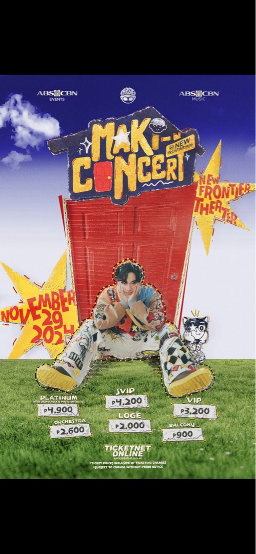 MAKI-Concert sa NFT: Day 1 (ORCH LEFT), Tickets & Vouchers, Event ...