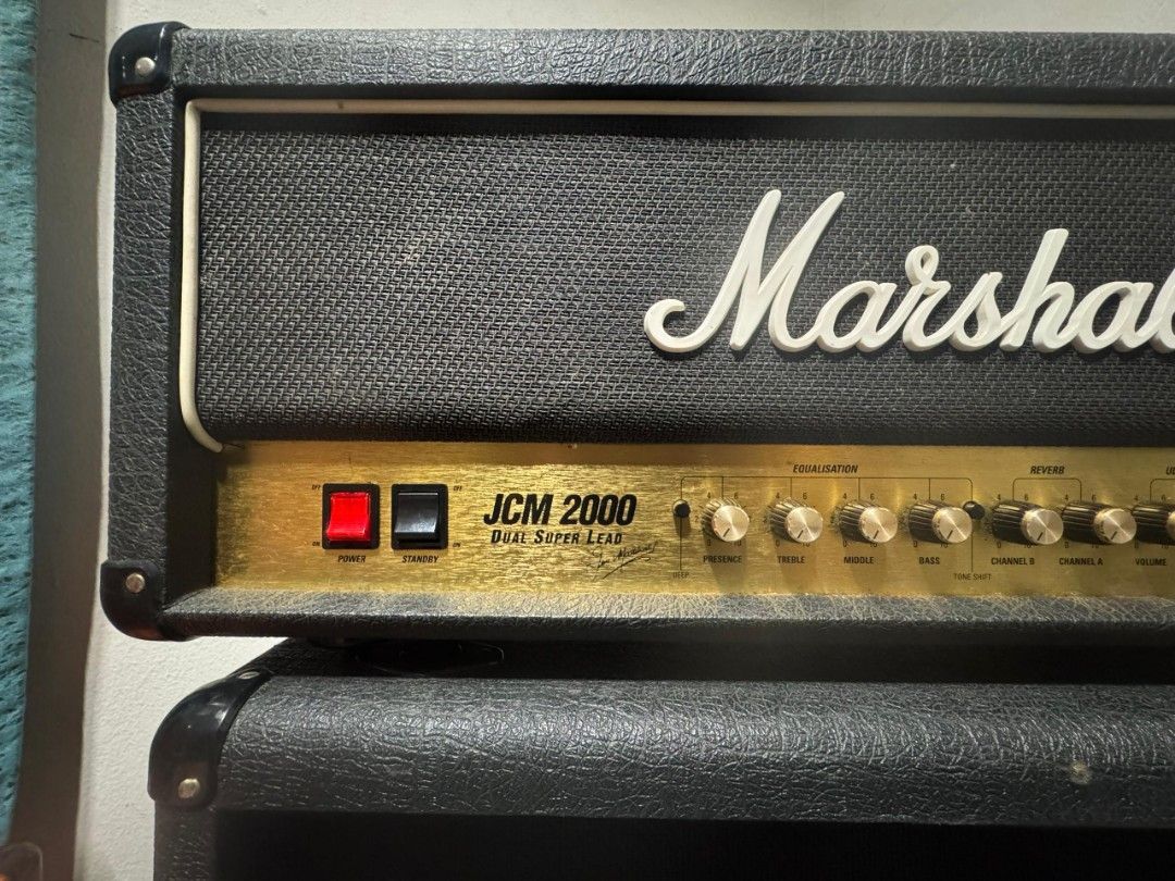 Marshall JCM2000 DSL Dual Super Lead Head Guitar Amplifier, Audio ...