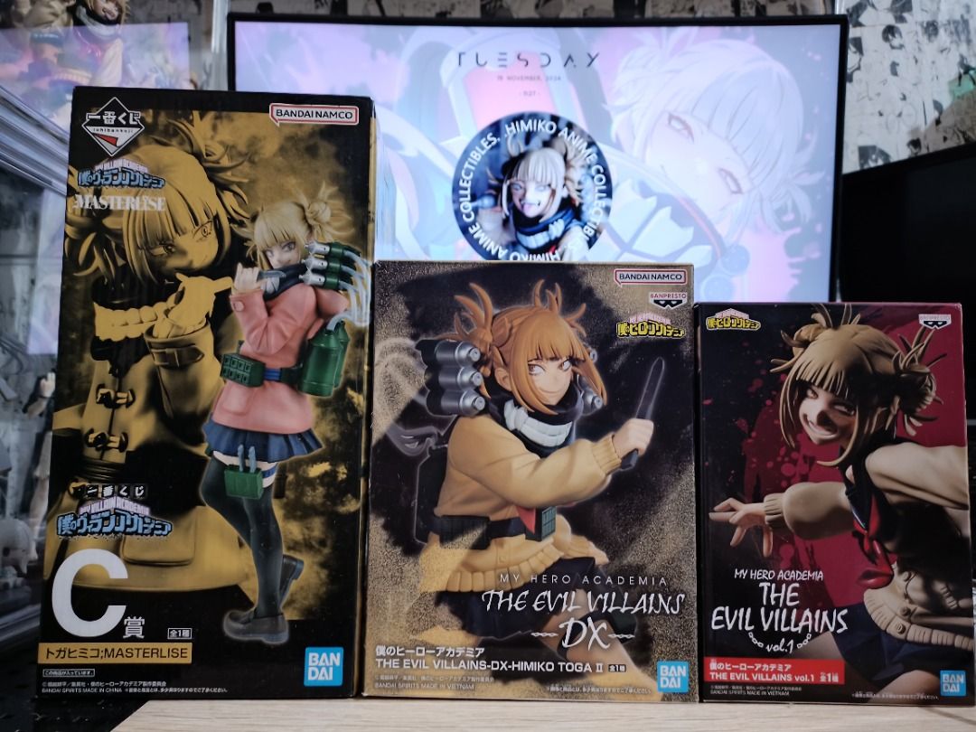 Masterlise Himiko Toga , Dx version 2 , Evil villain Vol 1, Hobbies ...