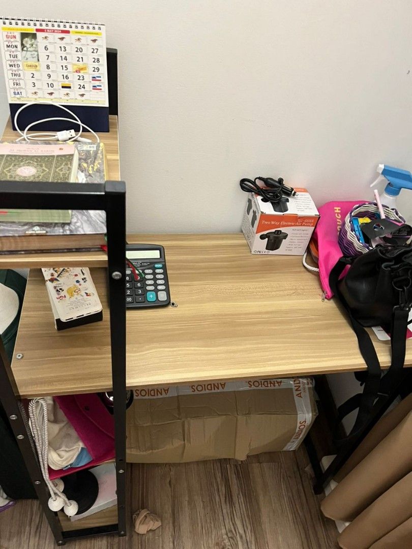 Meja study - Study Desks (wood), Furniture & Home Living, Furniture ...