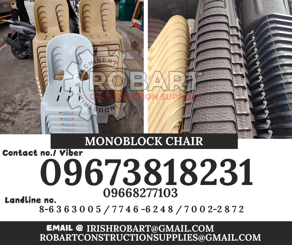 Monoblock Chair, Commercial & Industrial, Construction Tools ...