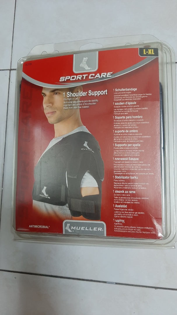Mueller shoulder support shoulder broken miss place, Health & Nutrition ...