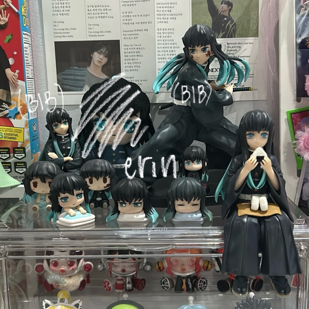 muichiro figures (SET), Hobbies & Toys, Memorabilia & Collectibles, Fan ...