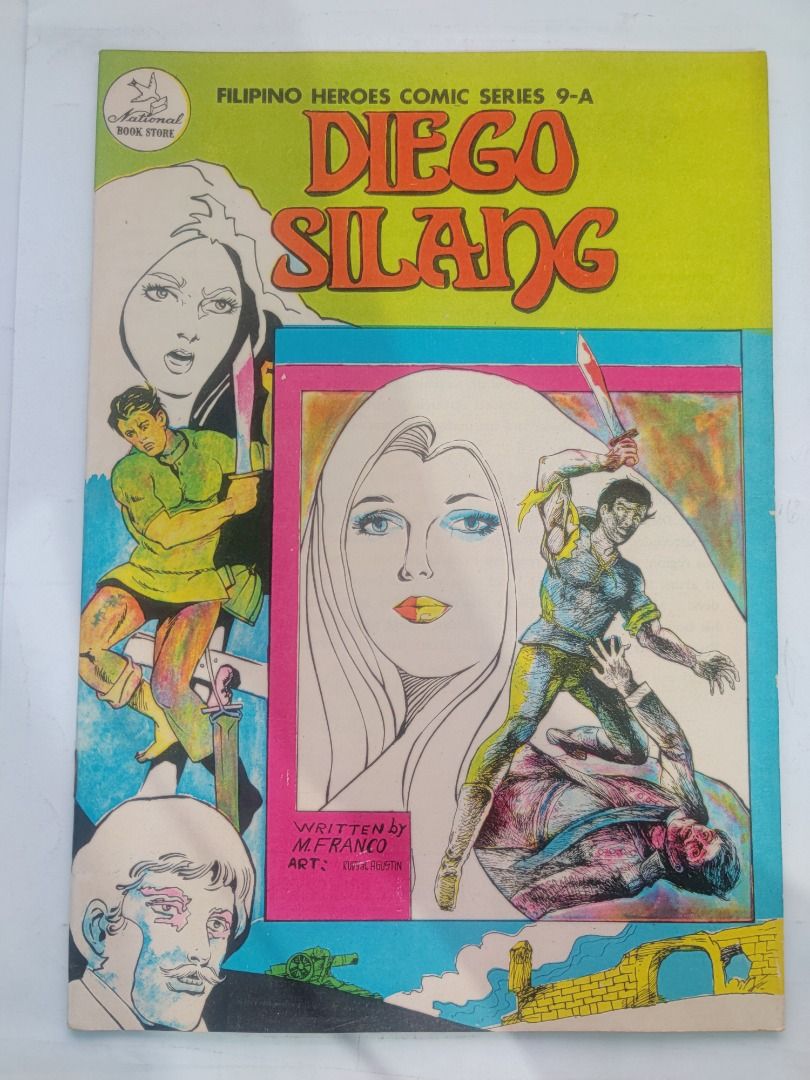 National Book Store Filipino Heroes Comic Series Diego Silang, Hobbies ...