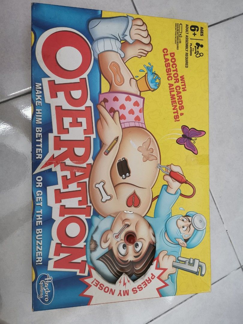 Operation Board Game, Hobbies & Toys, Toys & Games on Carousell