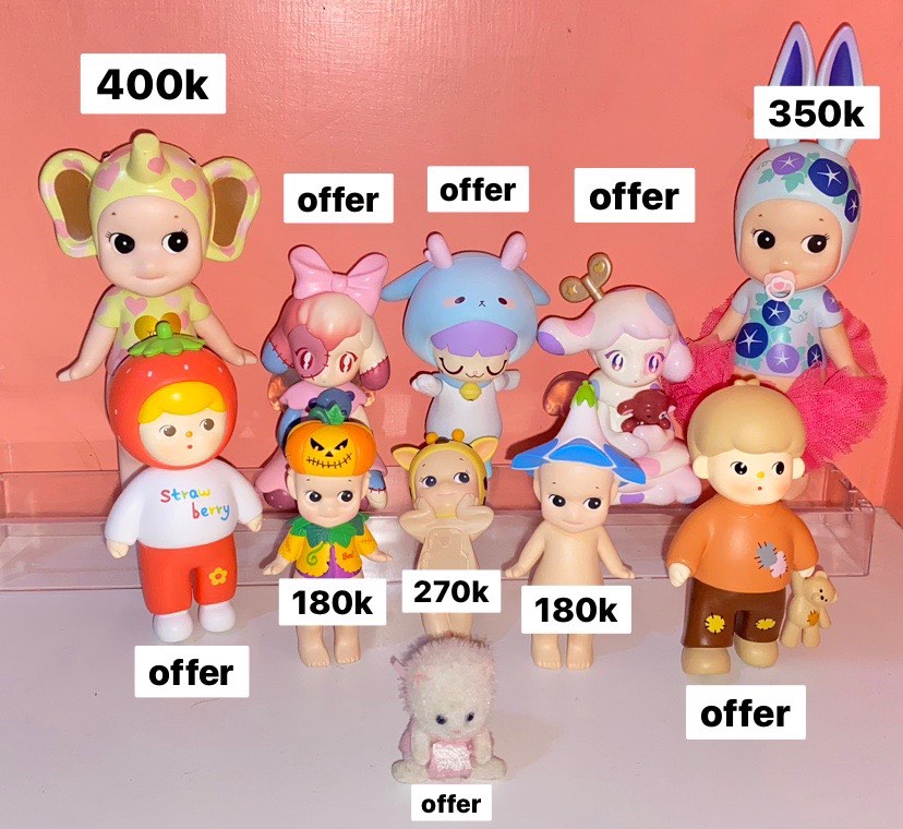 ORI SONNY ANGEL HIPPERS ARTIST COLLECTION MORNING GLORY PUMPKIN ...