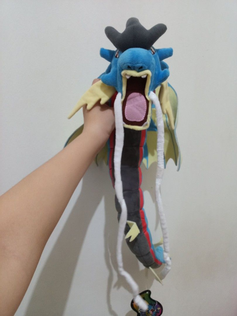 Original Pokemon Center Mega Gyarados Blue Sea Dragon Plush Plushie ...