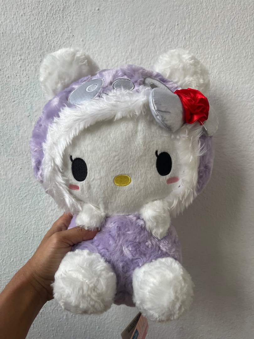 Panda Hello Kitty Gorgeous Rose Big Plush Toy, Hobbies & Toys, Toys ...