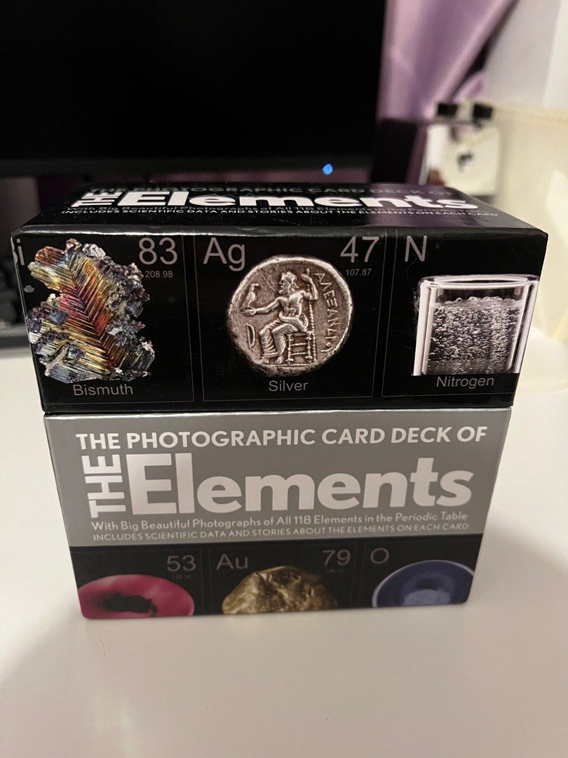 Periodic table study cards, 興趣及遊戲, 書本 & 文具, 教科書 - Carousell