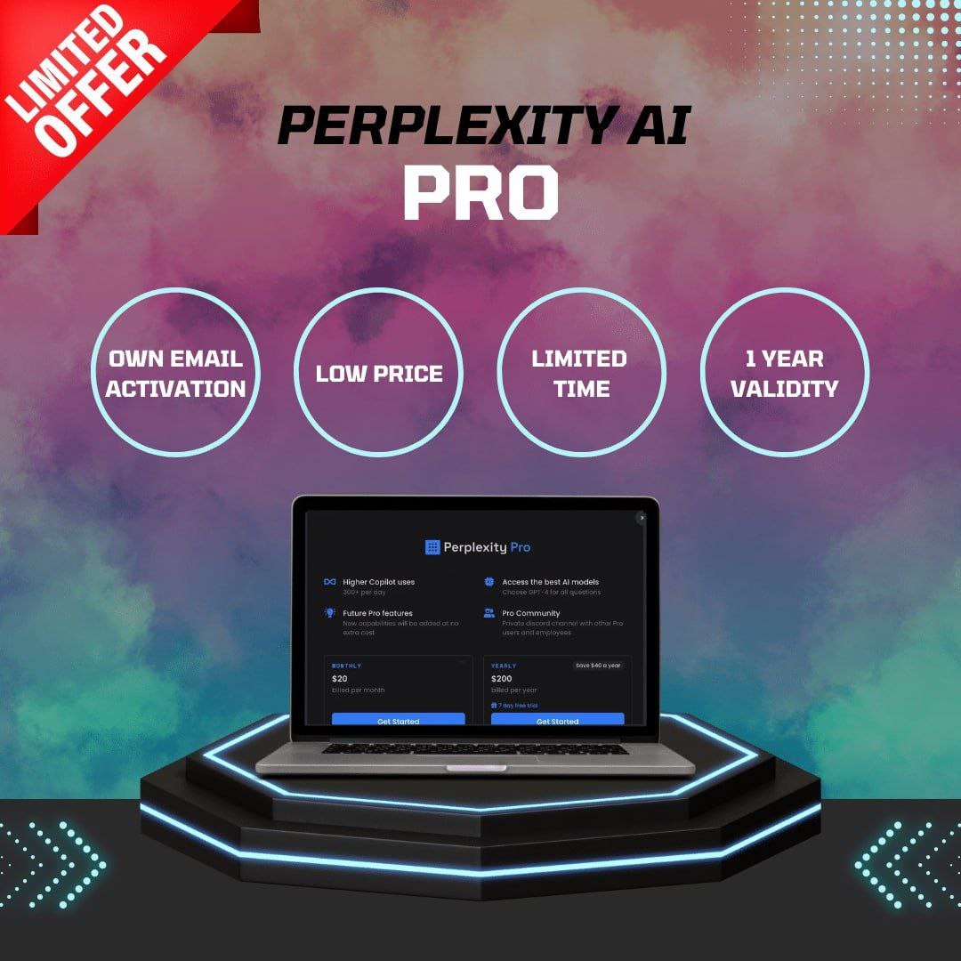 Perplexity AI PRO 1 YEAR Personal Account Upgrade On Your Mail ...