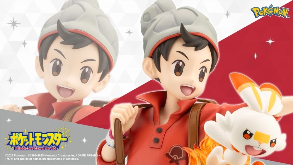 [PO] ARTFX J Pokemon Victor with Scorbunny 1/8 Scale Figure by ...