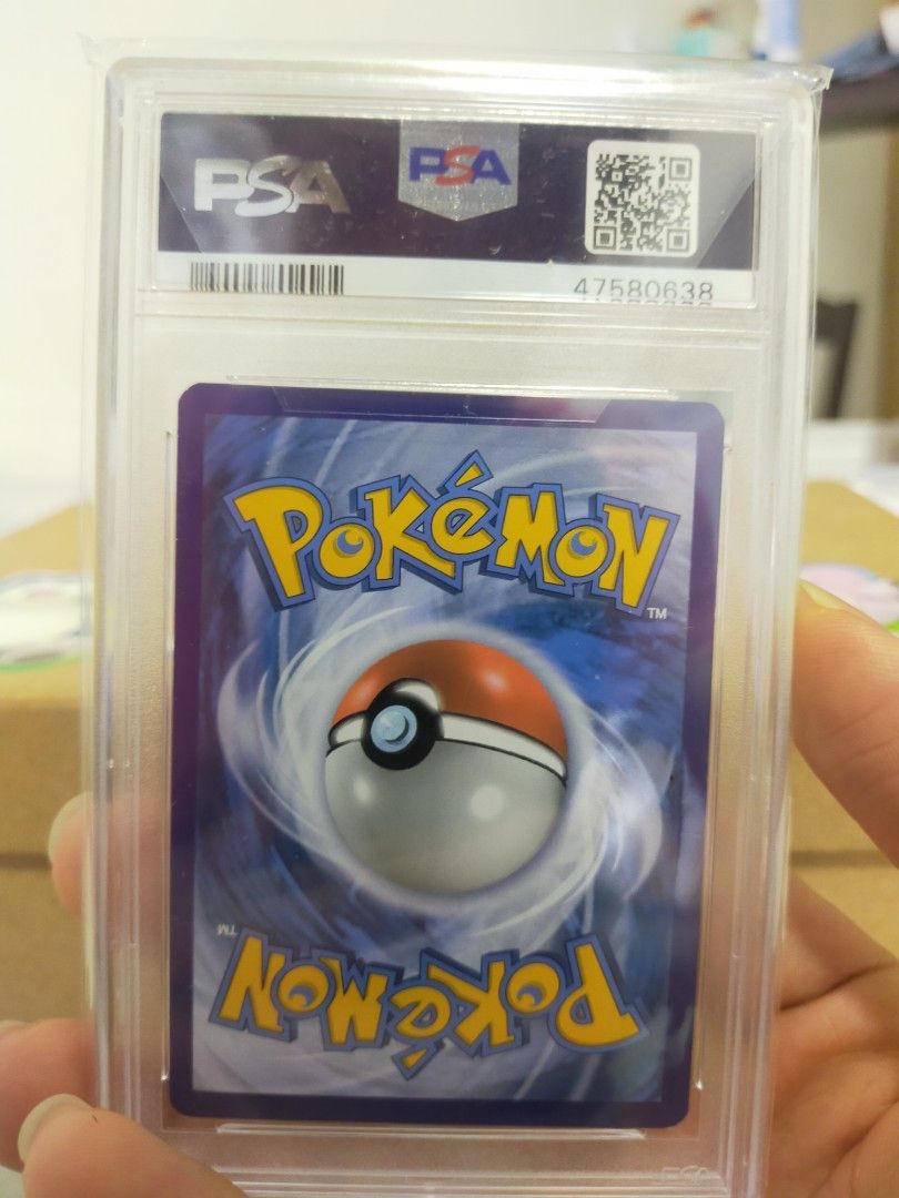 Pokemon card English Reshiram & Charizard GX SM201 promo 2019 PSA 9 ...