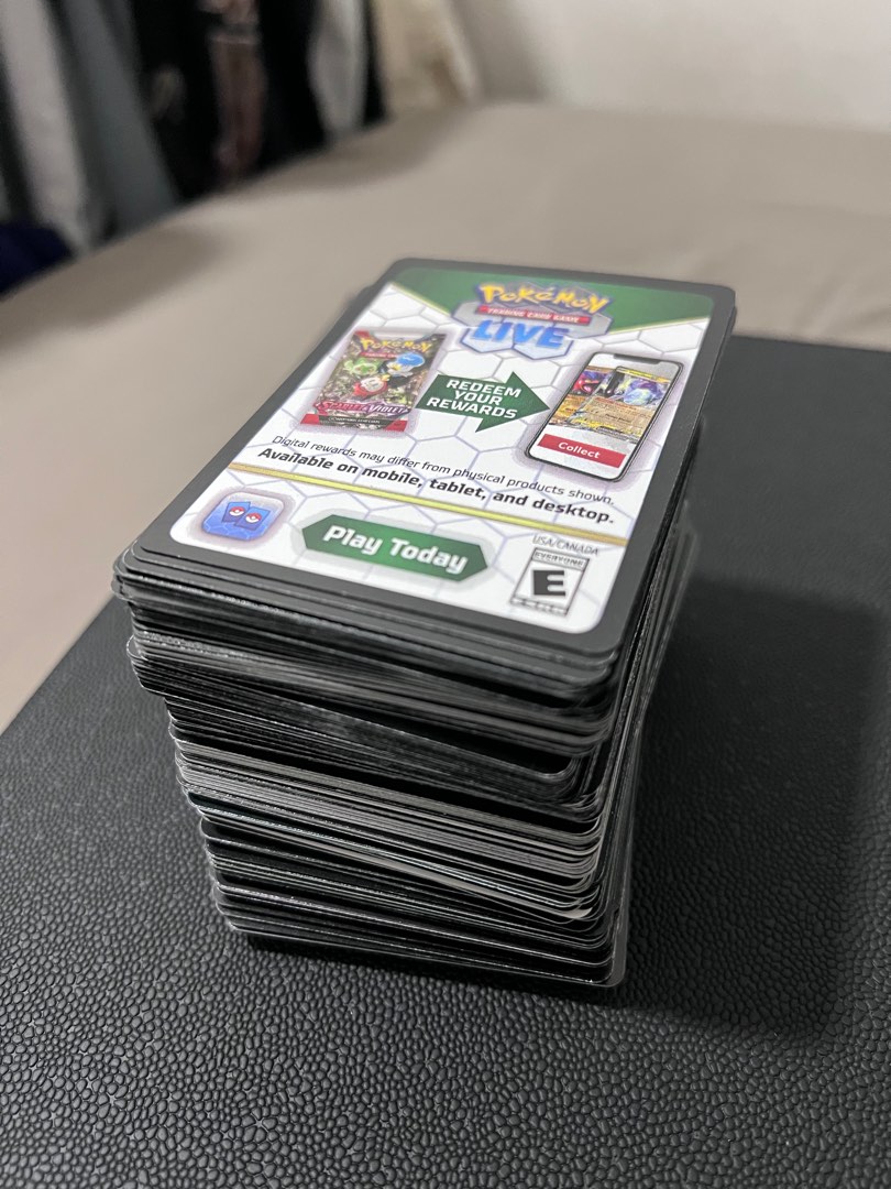 Pokemon TCG Live Code (240 cards), Hobbies & Toys, Toys & Games on ...