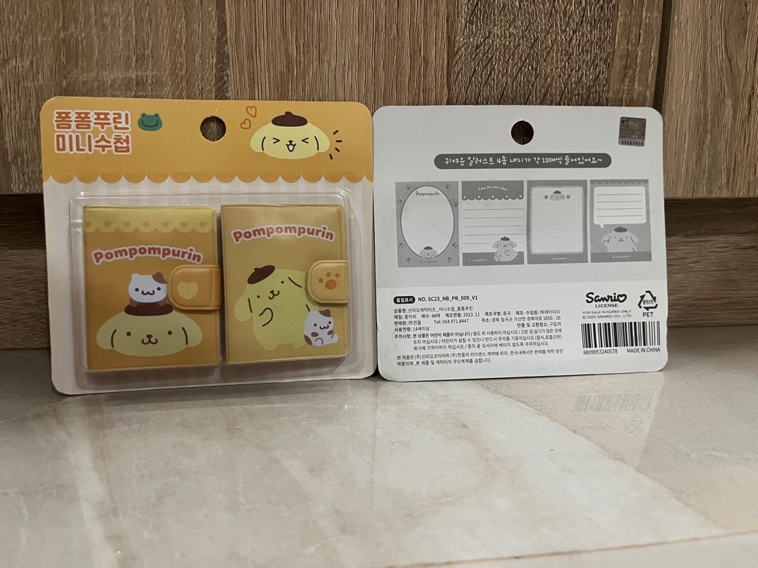 Pompompurin Mini Notebook, Hobbies & Toys, Stationary & Craft ...