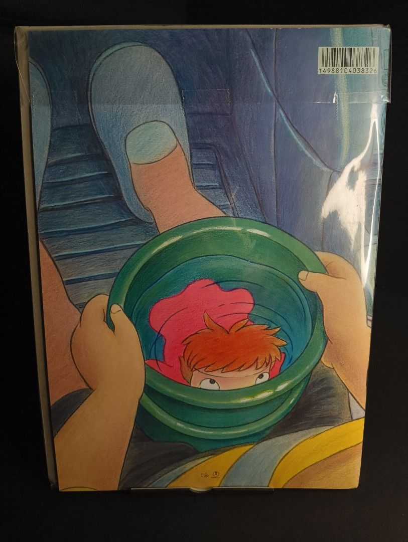 Ponyo Studio Ghibli movie pamphlet / art book rare, Hobbies & Toys ...