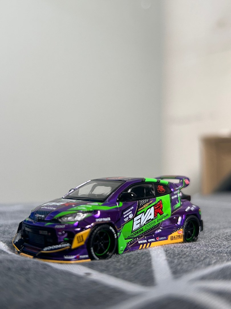 Pop race yaris eva (unsealed), Hobbies & Toys, Toys & Games on Carousell