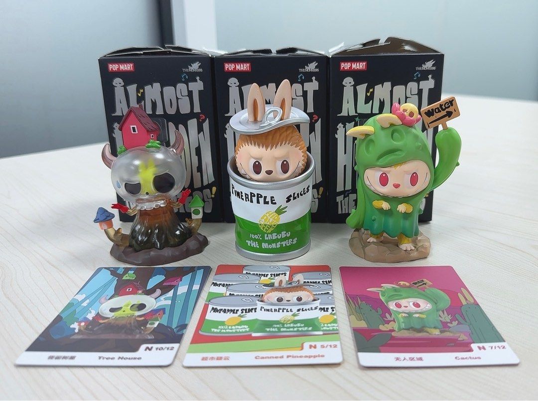 Popmart LABUBU blind box Figures, Hobbies & Toys, Toys & Games on Carousell