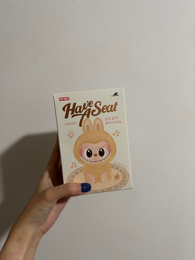 Popmart Labubu Have a Seat DADA, Hobbies & Toys, Toys & Games on Carousell