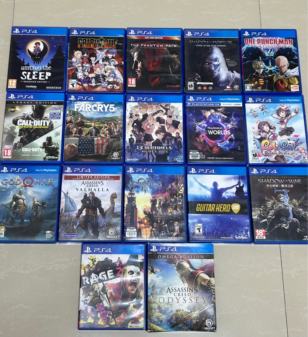 Ps4 Games for Sale, Video Gaming, Video Games, PlayStation on Carousell