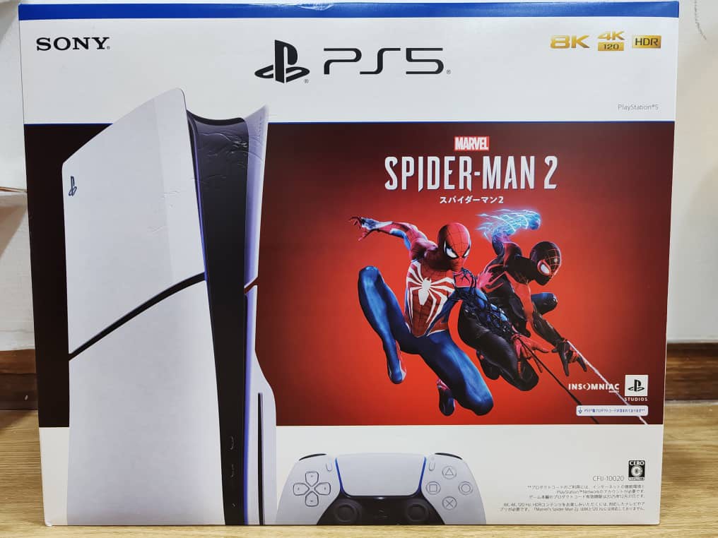 Ps5 slim disc spider man code, Video Gaming, Video Game Consoles ...