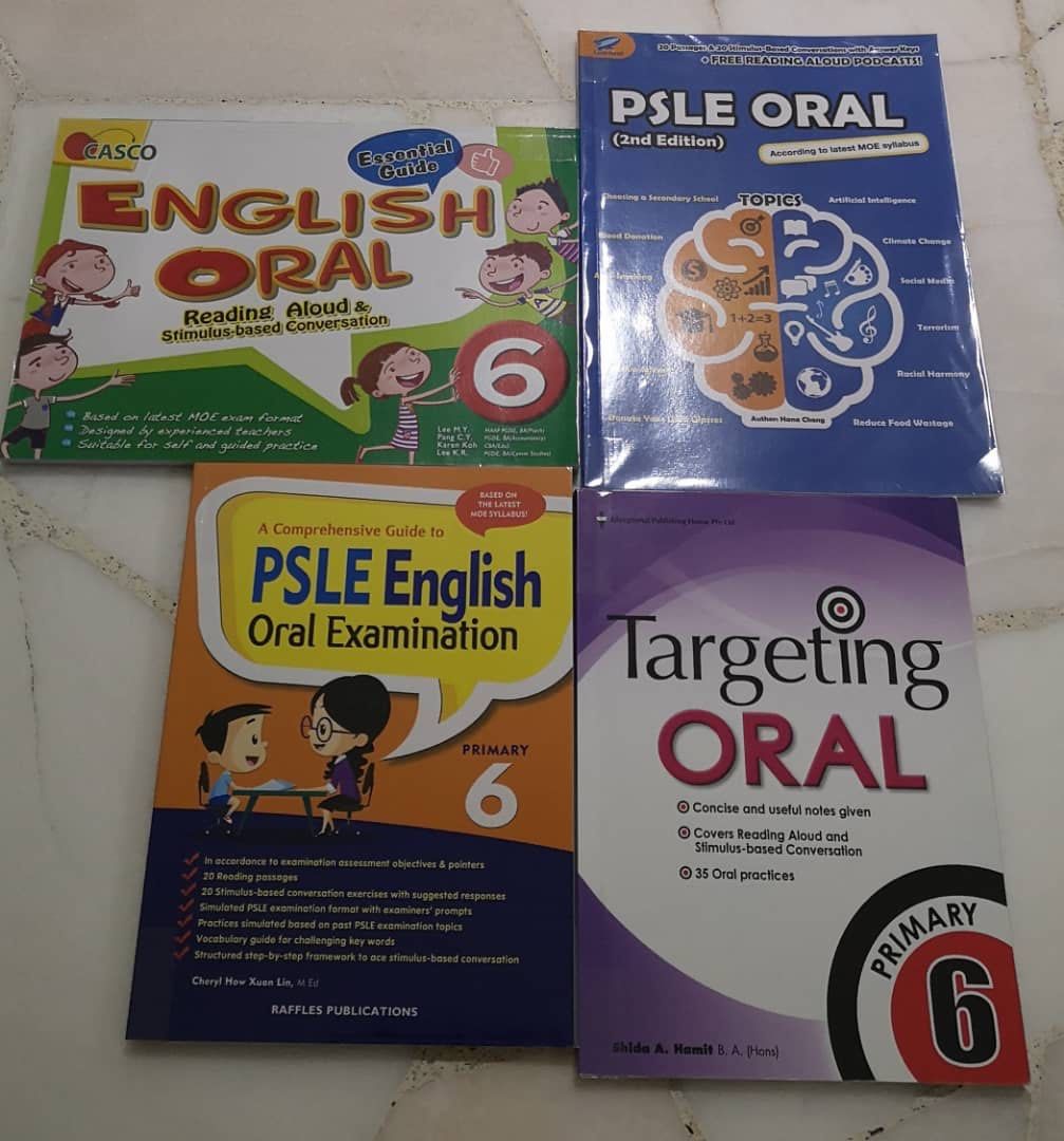 PSLE English Oral Book, Hobbies & Toys, Books & Magazines, Assessment ...