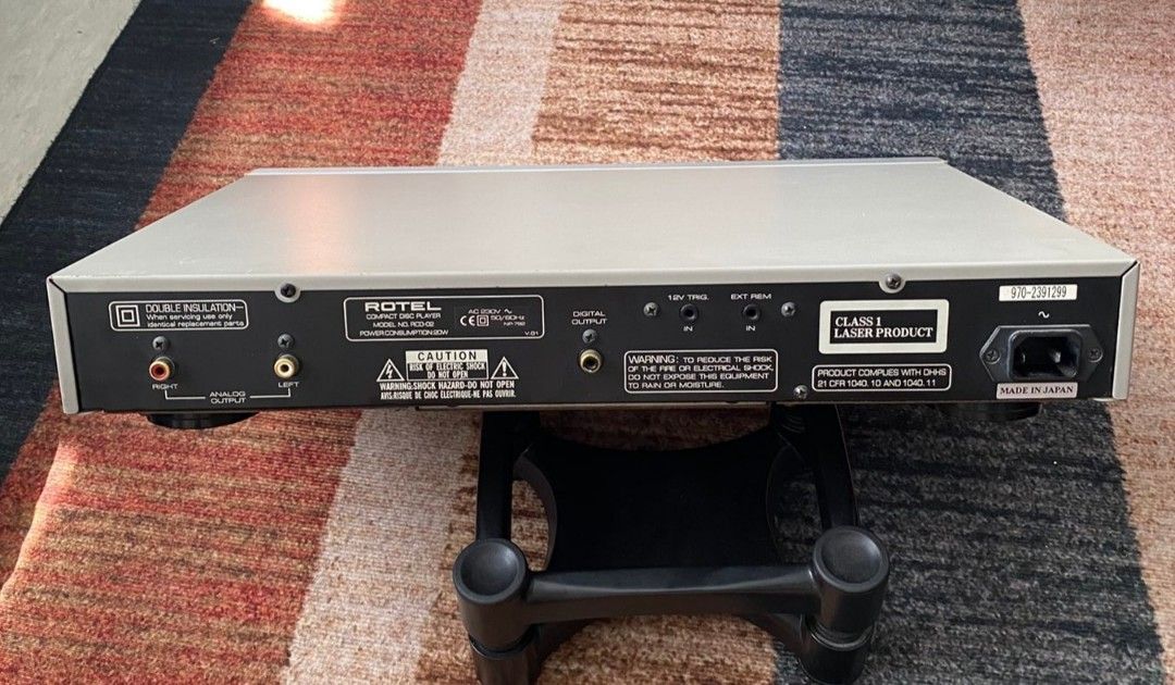 Rotel RCD02 cd player audiophile, Audio, Other Audio Equipment on Carousell