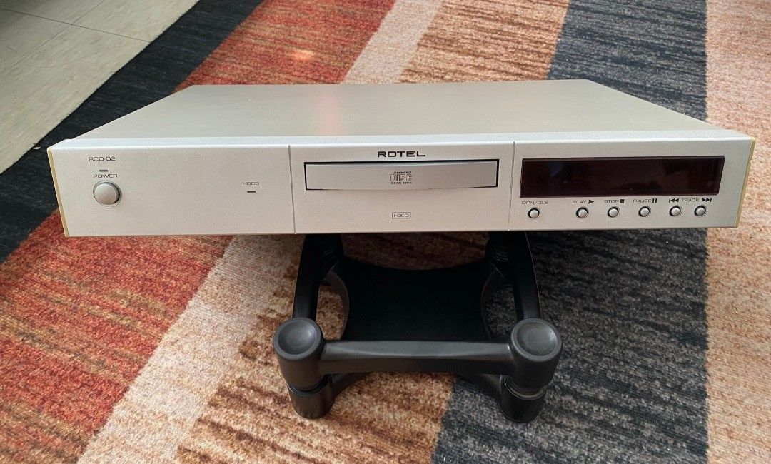 Rotel RCD02 cd player audiophile, Audio, Other Audio Equipment on Carousell