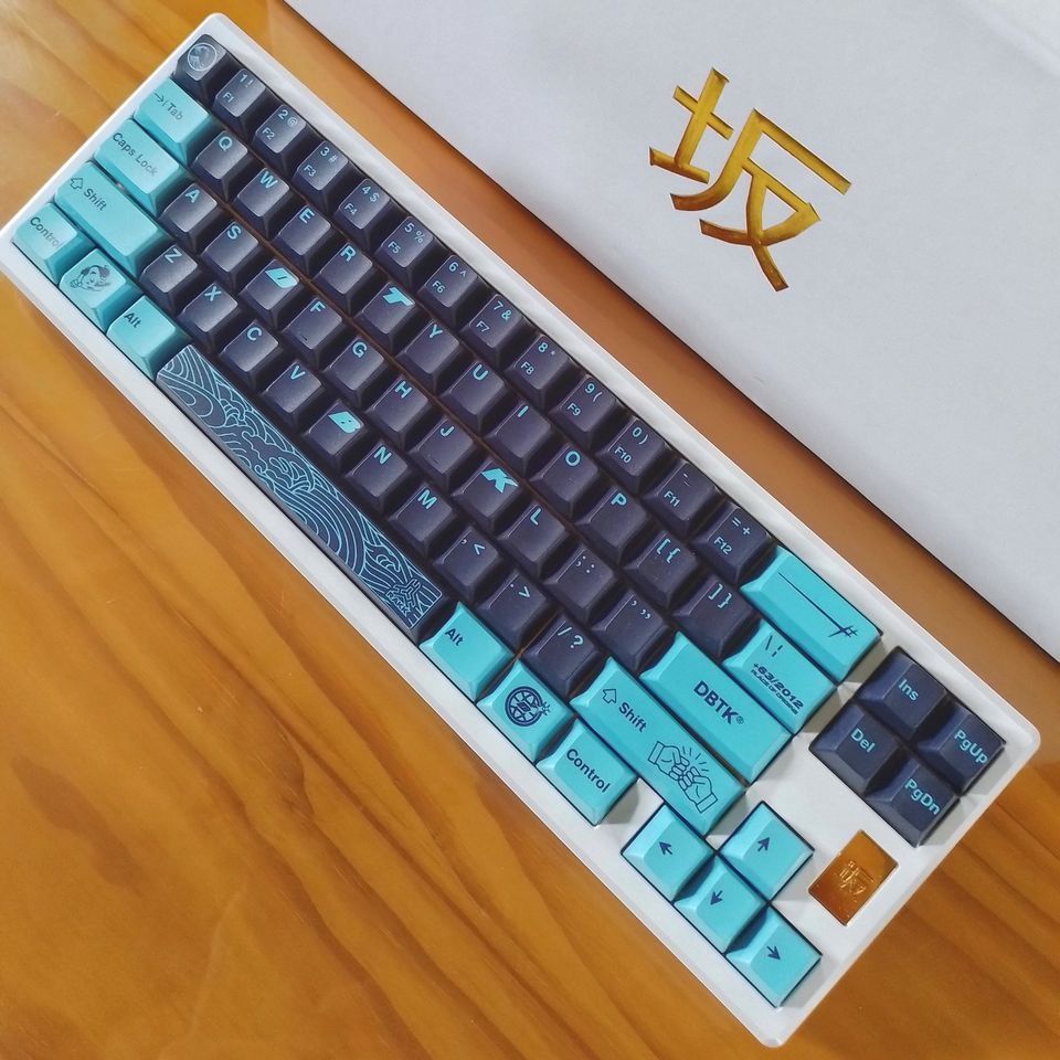[RUSH] Saka 68 Mechanical Keyboard / DBTK x Rakk Keycaps, Computers ...