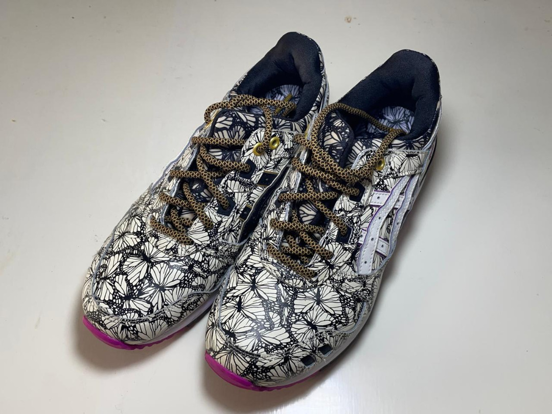 Sepatu ASICS Gel Lyte III OG x atmos Anna Sui Sepatu Sakura Japan, Fesyen Wanita, Sepatu di ...