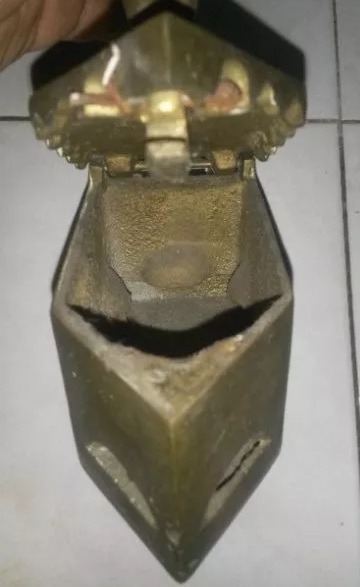 Seterika antik tembaga seterika ayam saiz kecil, TV & Home Appliances ...