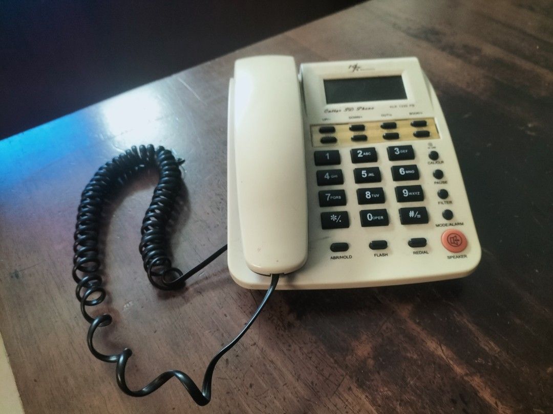 Single line phone with lock, TV & Home Appliances, Other Home ...