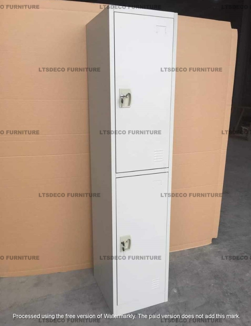 STEEL TOWER LOCKER OFFICE PARTITION FURNITURE, Furniture & Home Living ...