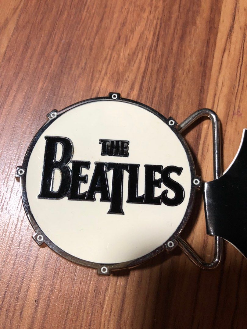 The Beatles Belt Buckle Drum Logo Official, Hobbies & Toys ...