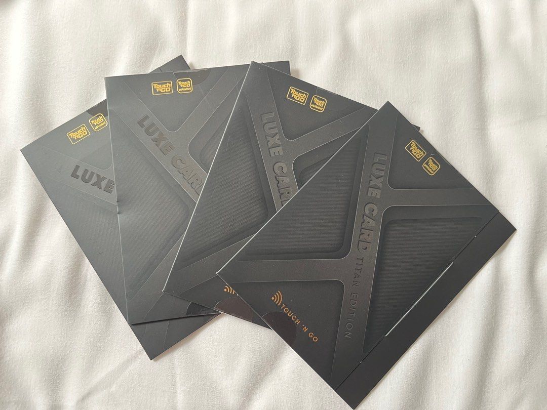 TNG NFC LUXE CARD BLACK GOLD, Hobbies & Toys, Collectibles ...