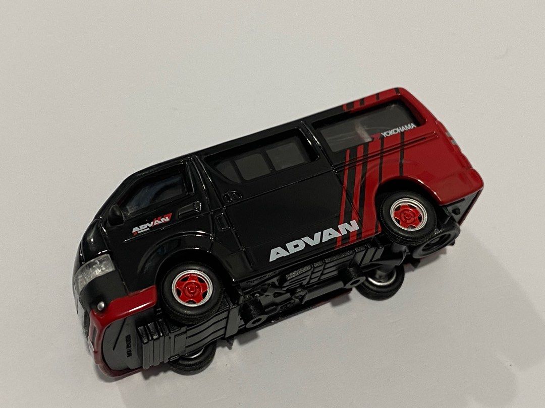 Toyota Hiace ADVAN Hong Kong Exclusive Tiny, Hobbies & Toys, Toys ...