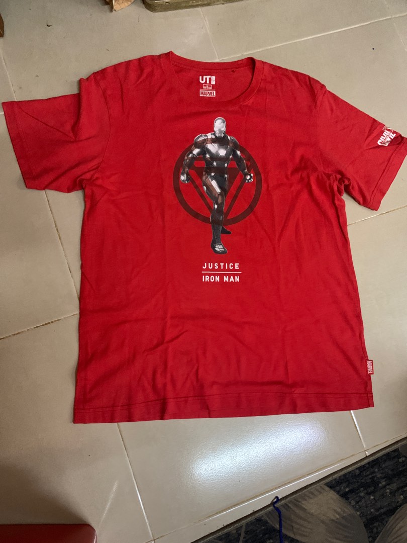 uniqlo x marvel, Men's Fashion, Activewear on Carousell