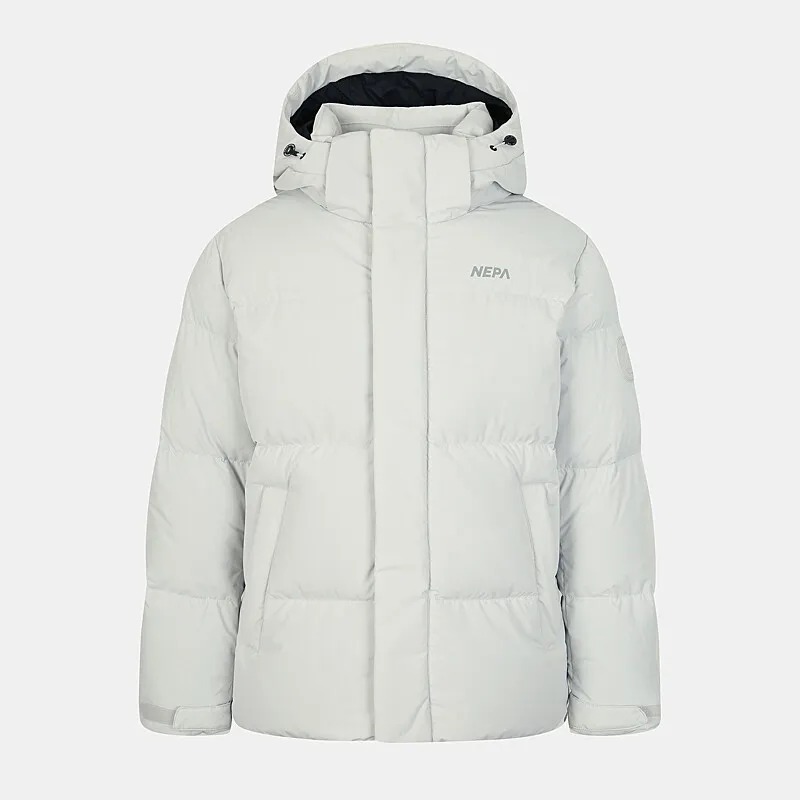 [Unisex L size] NEPA women men GOOSE down jacket hoodie winter puffer ...