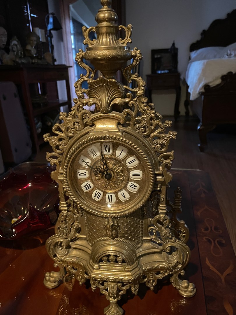 18th century clock from France, Furniture & Home Living, Home Decor ...