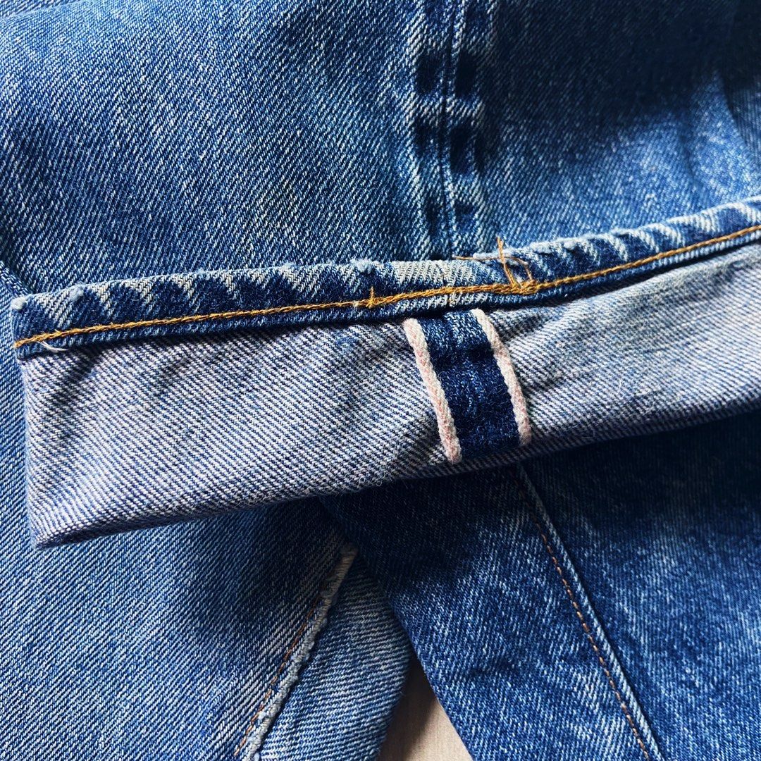 70s Levis 501 Selvedge Denim Stamp 6 Made in U.S.A. W33 L31, 男裝, 褲＆半截裙 ...