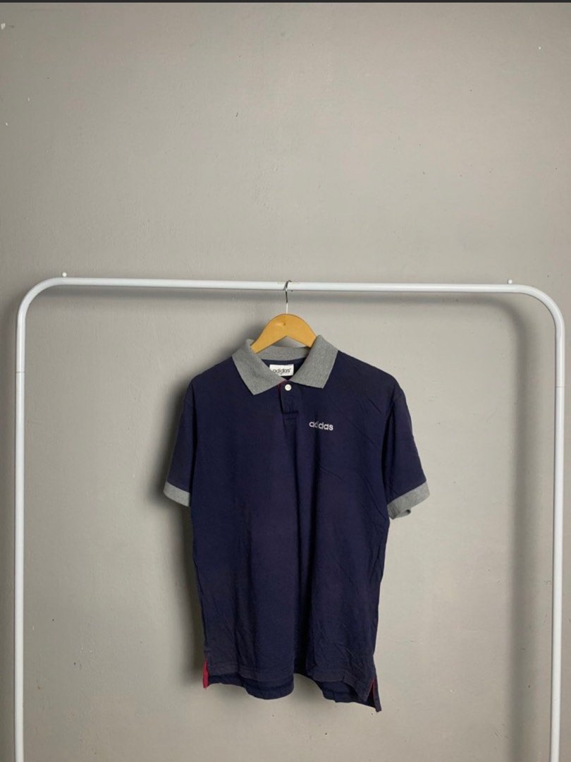 ADIDAS COLLAR, Men's Fashion, Tops & Sets, Tshirts & Polo Shirts on ...