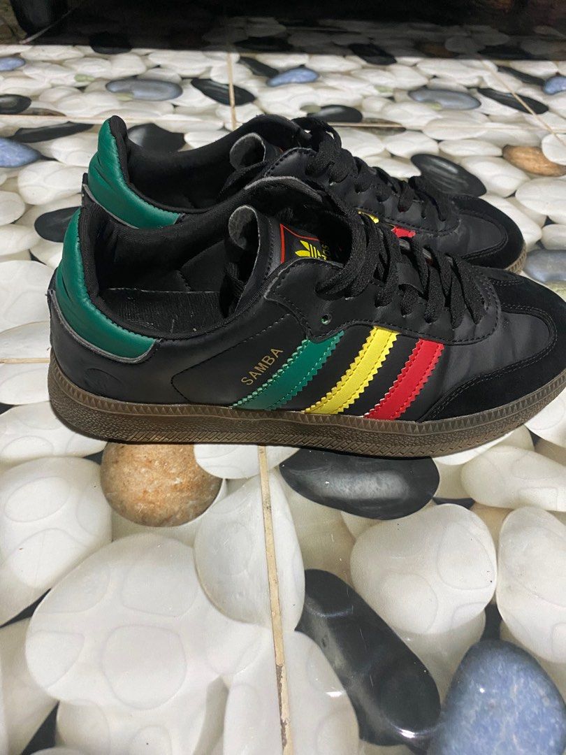 ADIDAS SAMBA RASTA, Men's Fashion, Footwear, Sneakers on Carousell