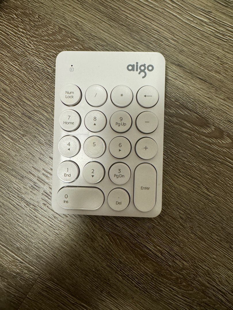 AIGO NUMBER PAD KEYBOARD, Computers & Tech, Parts & Accessories ...