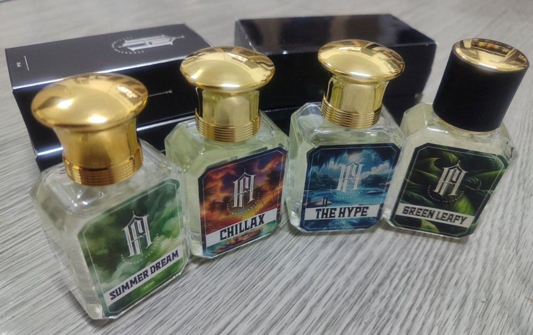 ANONYMOUS FRAGRANCE (SUMMER DREAM, CHILLAX, THE HYPE & GREEN LEAFY ...