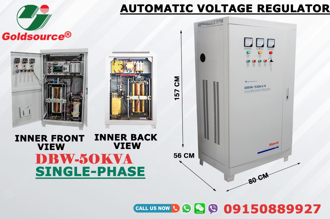 AVR SINGLE PHASE GOLDSOURCE, TV & Home Appliances, Electrical, Adaptors ...