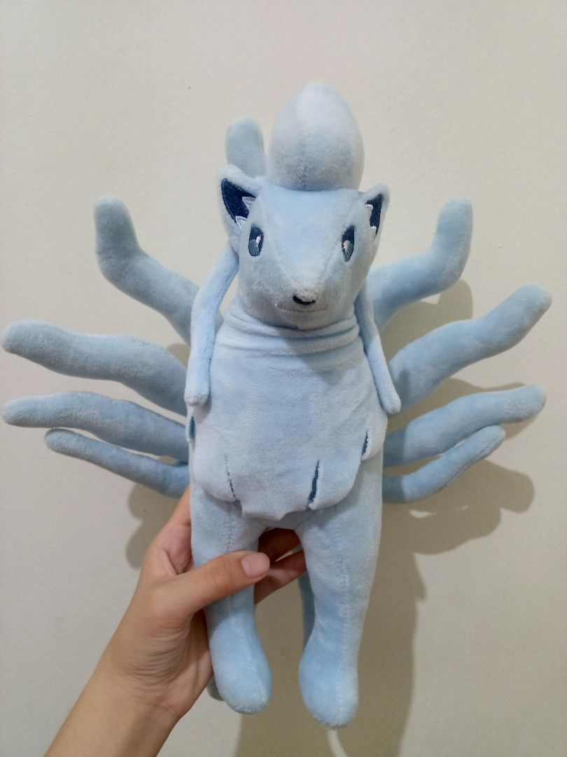 Big Original Pokemon Center Alolan Ninetales Alola Ninetails Ice Fox ...