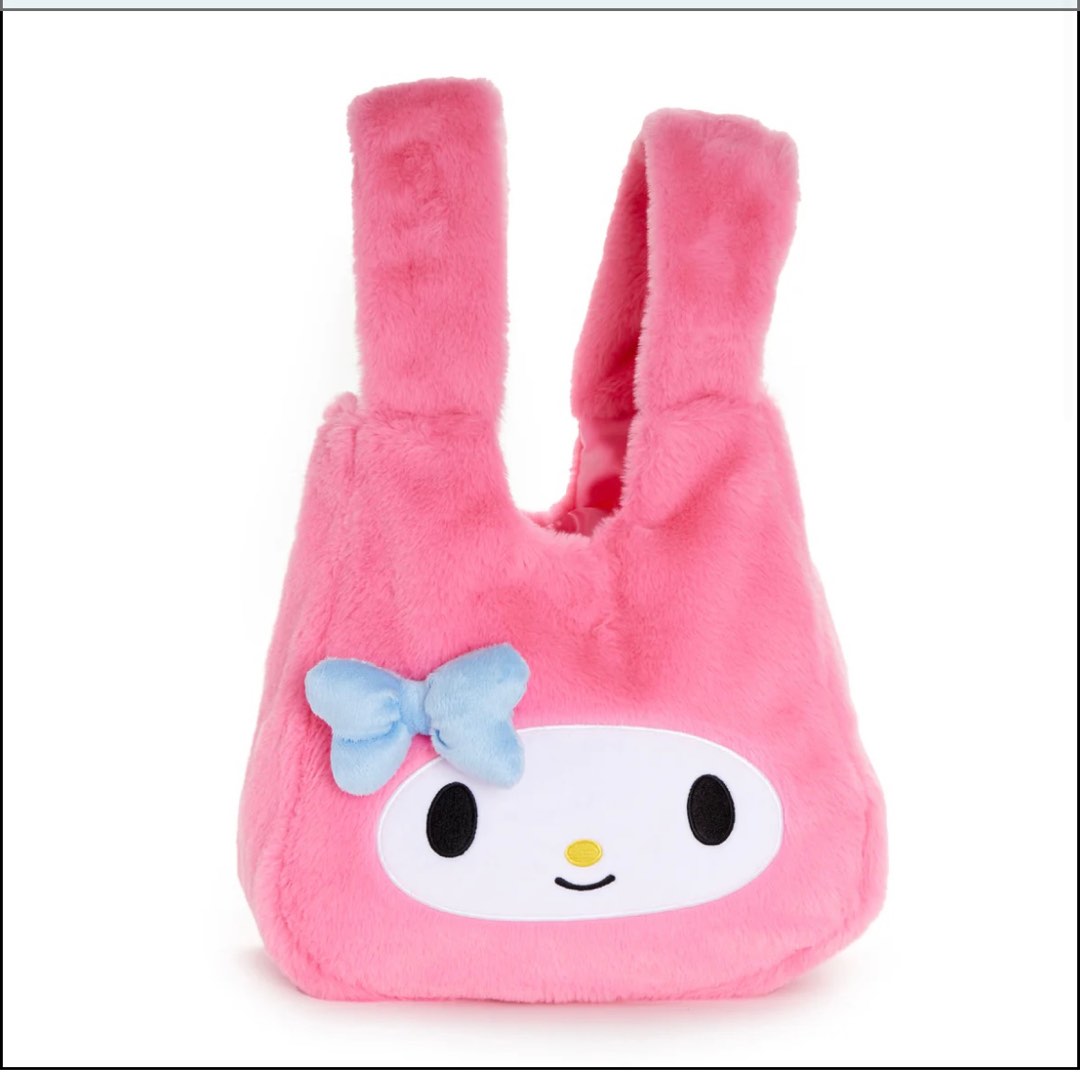 BNWT Authentic Sanrio My Melody Classic Plush Tote Bag Handbag, Women's ...