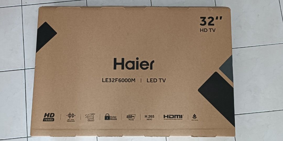 Brand new TV Haier 32 inch HD LED, TV & Home Appliances, TV ...