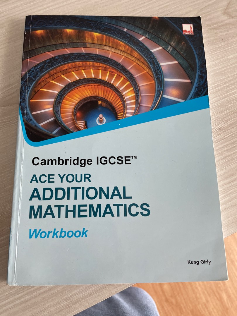 Cambridge IGCSE Ace Your Add Maths workbook, Hobbies & Toys, Books ...
