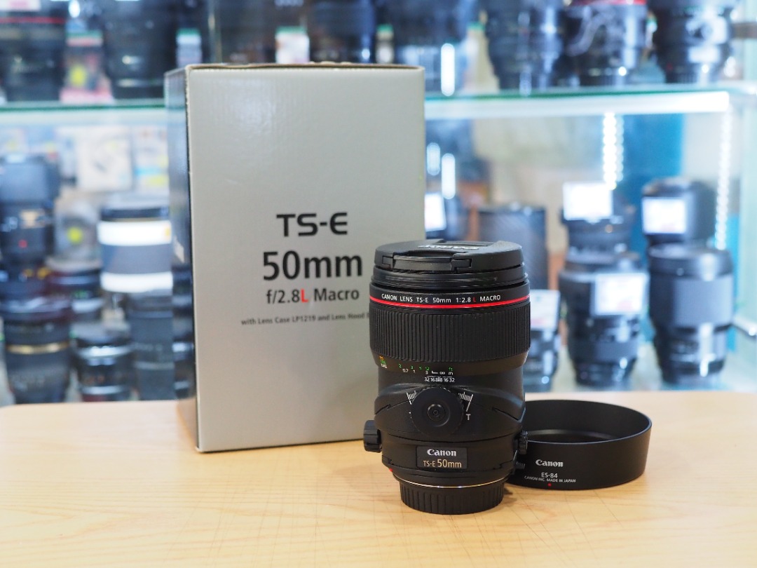 Canon TS-E 50mm F2.8 L Macro, 攝影器材, 鏡頭及裝備 - Carousell